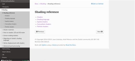 Serious Oversights In The Latest Shader Docs · Issue 2192
