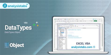Vba Object Data Type Explained With Examples