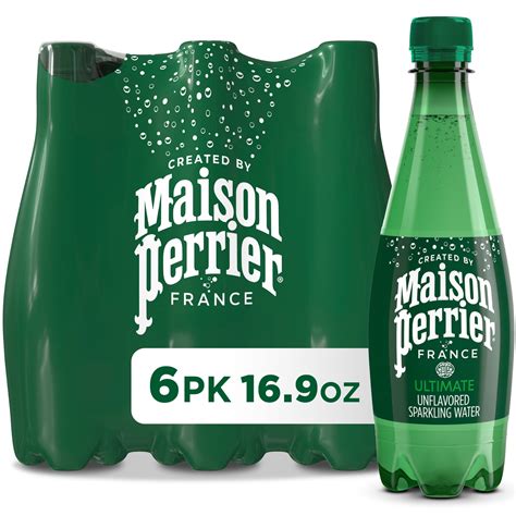 Maison Perrier Ultimate Sparkling Water 16 9 Fl Oz 6 Pack Bottles