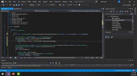 Autodesk Revit Dynamo Zero Touch Nodes With C Creation Youtube