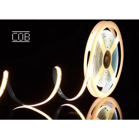 Jual Led Strip COB DC 12volt 5 Meter 320led 480 Led Lampu Strip Light COB IP33 Shopee Indonesia