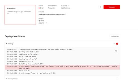 Bug Vercel Issue Caijimmy Hugo