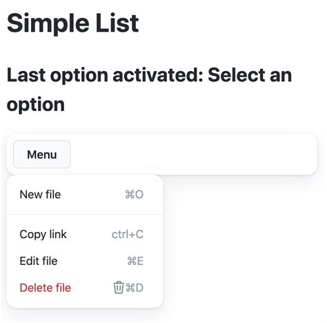 ActionMenu Issue Primer React GitHub