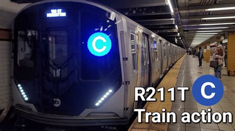 Mta R211t C Train Action Youtube