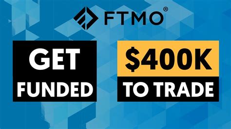 Get Funded To Trade Forex Indices Stocks And Crypto Ftmo Youtube
