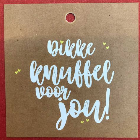 Kaartje Dikke Knuffel Scheerhoorn Bloemen