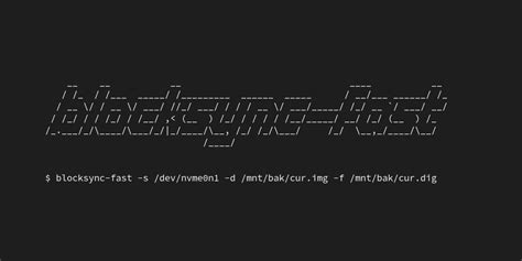 Github Nethappenblocksync Fast Fast Block Device Sync With Digest Designed To Improve Block