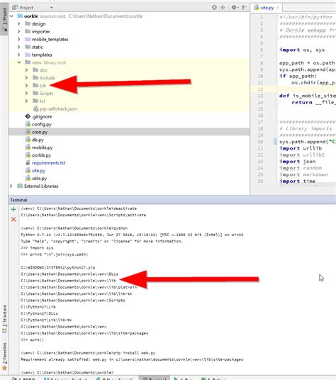 Pythonpycharm Syspath Lib Not The Same Capitalization As Venvs