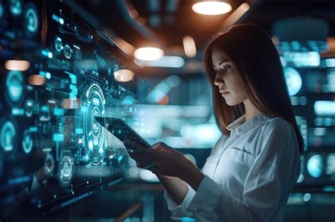 Premium Photo Digital Twin For Business Process Modelling And