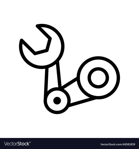 Robot Arm Icon Royalty Free Vector Image Vectorstock