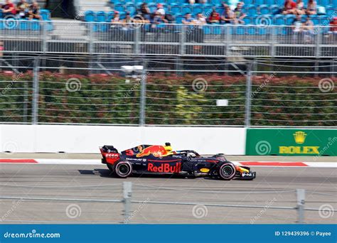 Daniel Ricciardo Of Aston Martin Red Bull Racing Formula One Sochi