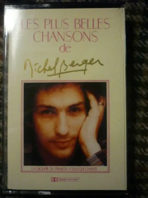 LES PLUS BELLES Chansons De Michel Berger Cassette Audio K7 Apache