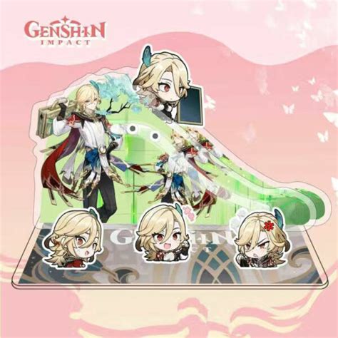 Genshin Impact Sliding Board Chibi Standee Genshinbox
