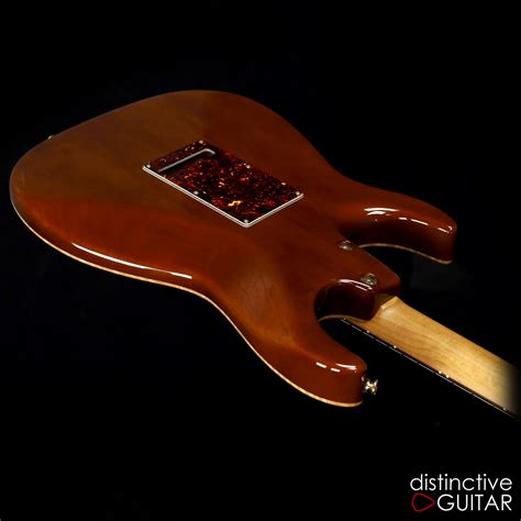 Tom Anderson Guardian Angel Tiger Eye Burst Guitars Electric Solid