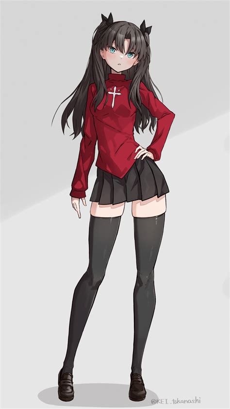 Rin Tohsaka Rin Tohsaka Рин Тосака Takanashi Kei Hitsujikan