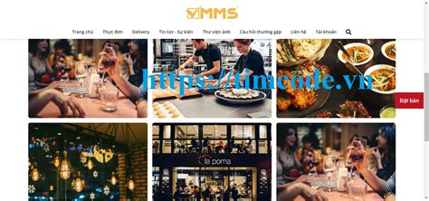 Template Quản Lý Nhà Hàng Html Css Javascript Tải Miễn Phí