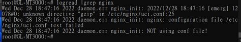 [ firmware 4 2 0 beta 1 ] nginx web server doesn t start up after