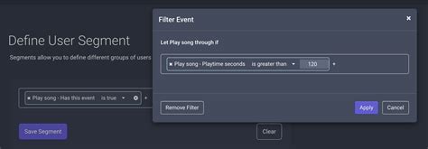 Deeper User Filtering Powerful Analytics For Product Managers