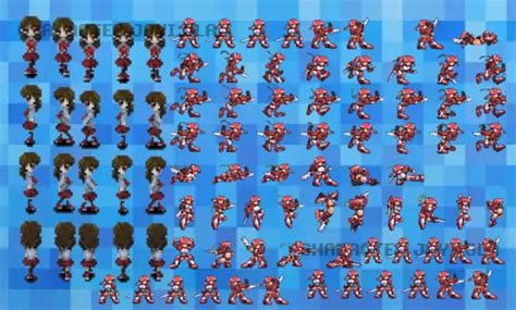 Créer un personnage pixel art nsfw animation pixel art feuille de sprites pixel art nsfw