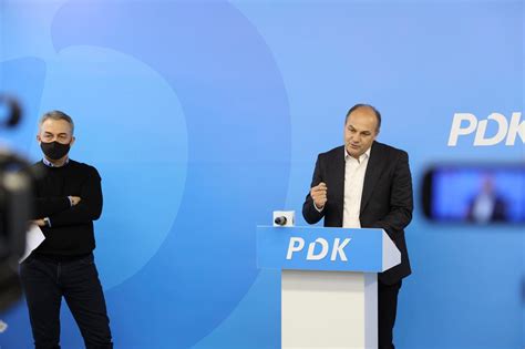 Faton Abdullahu Enters The Pdk Gazeta Express