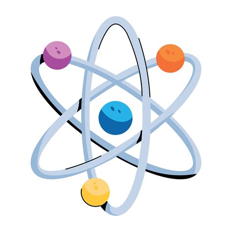 Trendy Atomic Nucleus 25438418 Vector Art At Vecteezy