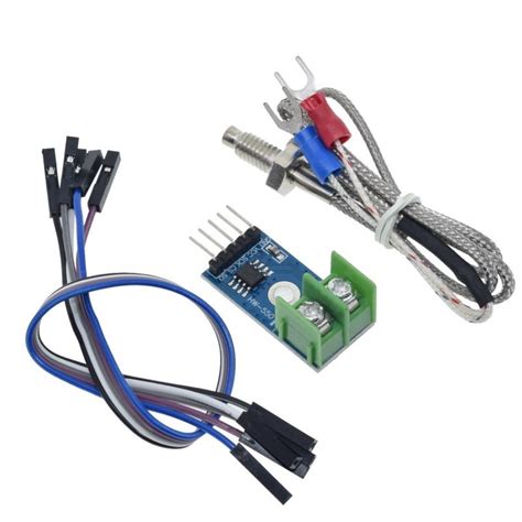 Temperature Sensor Probe With Max6675 Module พร้อมthermocouple Type K สำหรับ Arduino Shopee