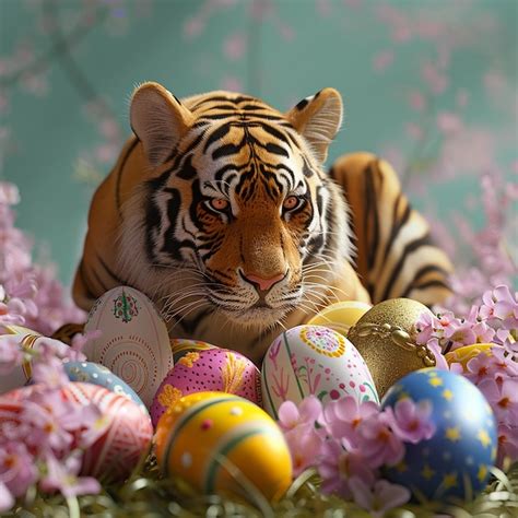 73 000 Tiger Easter Egg Pictures