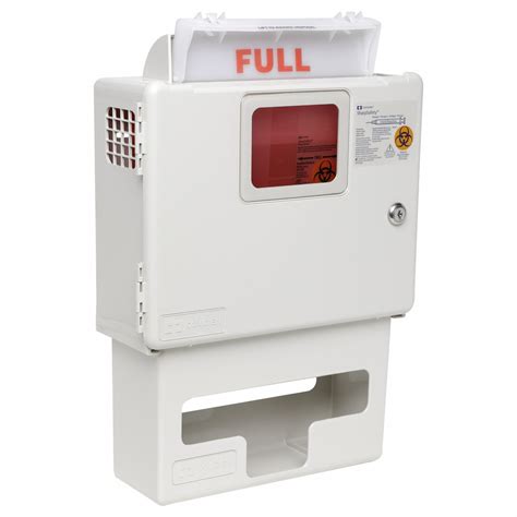 METRO Lockable Sharps Container Plastic Steel Lockable Sharps Container 6NXJ5 FL251 Grainger