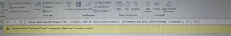 Solved Expression Error In Bi Microsoft Fabric Community