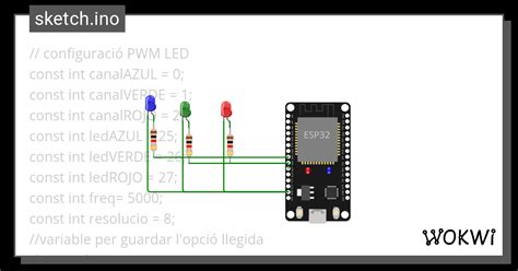 PRACTICA 4 PMW COLORES Copy Wokwi ESP32 STM32 Arduino Simulator