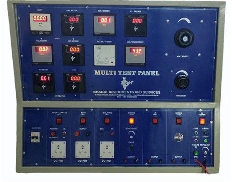 Mild Steel Multi Test Panel 1kw For Industrial Model Namenumber Mtp