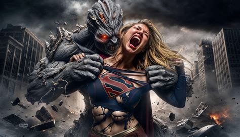 Rip Her Chest Supergirl Vs Doomsday 44 By Murkasar On Deviantart