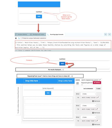Results Not Showing In Public Link But Available In Backend Anvil Qanda
