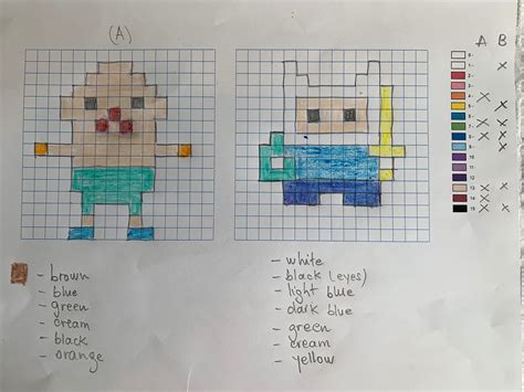 Design Sprites On Paper Educators Lounge Microsoft Makecode