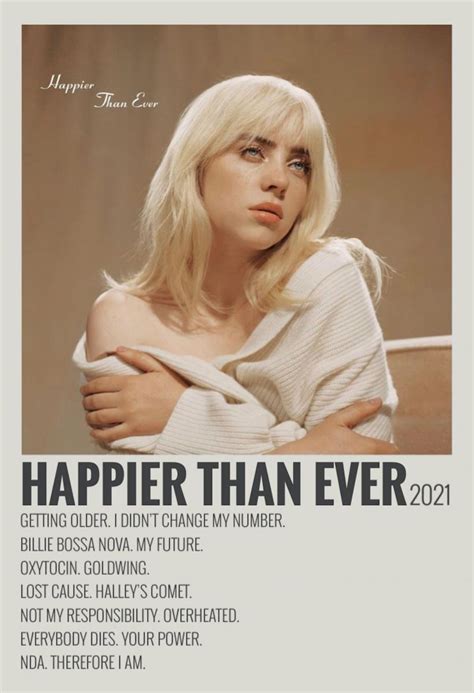 Billie Eilish Happier Than Ever Music Video 2021 FilmAffinity