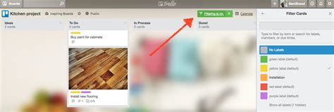 is there a way to save a filter in trello web applications stack