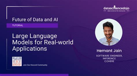 Large Language Models For Real World Applications Data Science Dojo