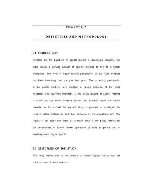 Statical Analysis Pdf Securities Finance Investor