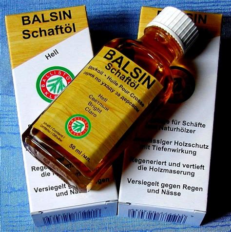 Balsin Schaftöl hell 50 ml - www.zubels-shop.de