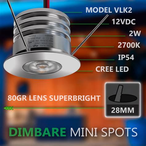 Kleine Mini Led Inbouw Spots Op Verlichtingkopen Nl