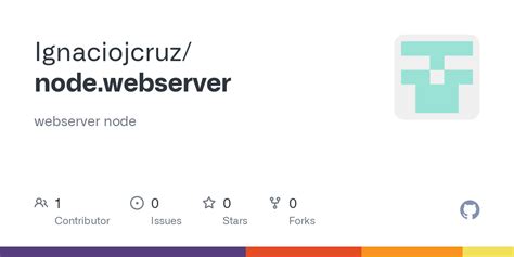 Github Ignaciojcruznodewebserver Webserver Node