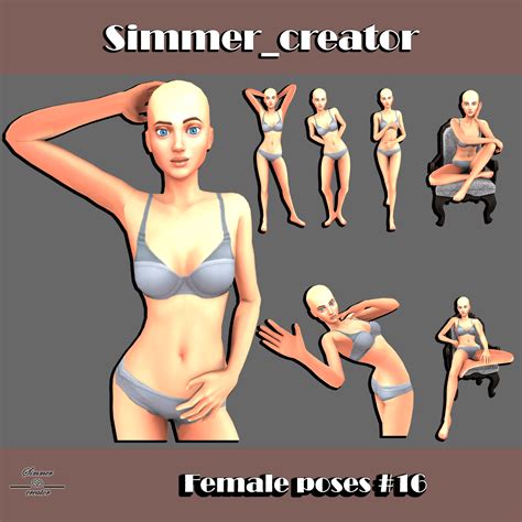 Female Poses 16 Gallery The Sims 4 Mods Curseforge