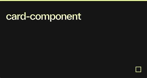 Card Component Codesandbox