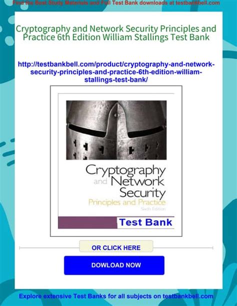 Download The Entire Cryptography And Network Security Principles And Practice 6th Edition