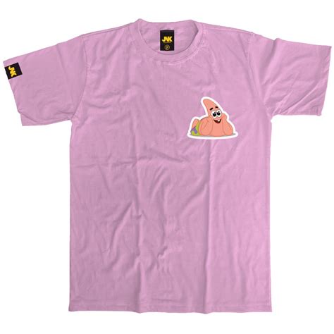 Camisa Camiseta Bob Esponja Moda Tumblr Patrick Estrela Fofo Kawaii Swag Shopee Brasil