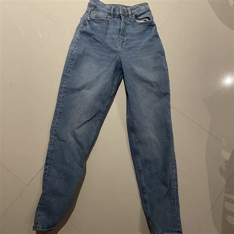 Blue Non Ripped Jeans ⭐️straight Legged ⭐️fitting Depop