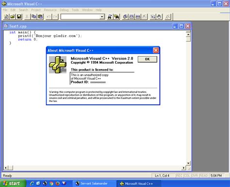 Logiciel Visual C 20 Présentation Du Logiciel