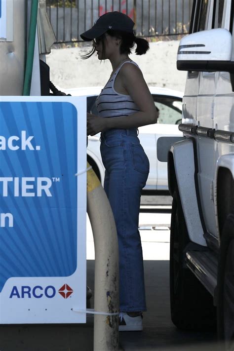 Lucy Hale Spotted At The Gas Station Gotceleb