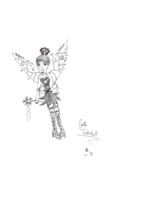Goth Tinkerbell By Killerchainsdude13 On Deviantart