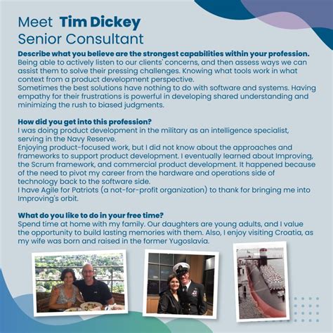 Improving On Linkedin Lifeatimproving Consultantspotlight Meettheteam